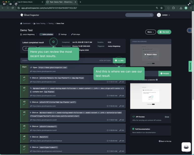 Build Your First Ghost Inspector Test in 4 Easy Steps