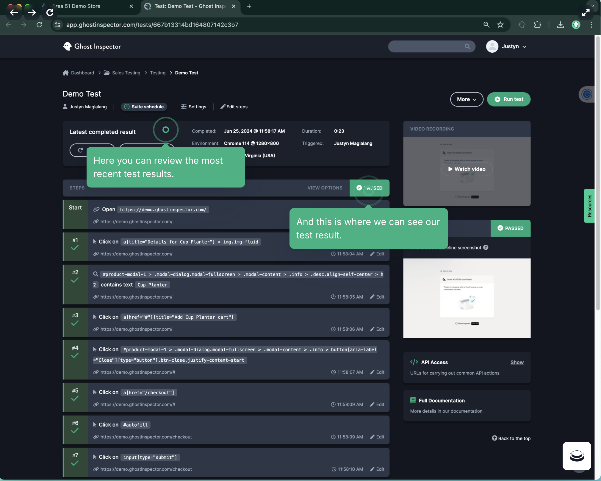 Build Your First Ghost Inspector Test in 4 Easy Steps